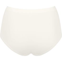 Sloggi Damen High-Waist-Slip "GO Sense", Gr. M, wei&szlig;, Single Jersey, Obermaterial: 89% Modal, 11% Elasthan, Unterhosen, Santoni Rundstrick