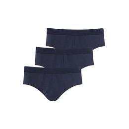 Jockey Herren Slip "Hypersoft 360", Gr. SJockey blau, Obermaterial: 58% Baumwolle, 38% Modal, 4% Elasthan, unifarben, Unterhosen, ohne Eingriff,