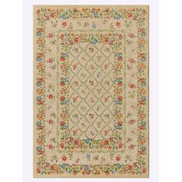 Teppich HEINE HOME, B:60cm H:4mm L:90cmbeige, bunt, Baumwolle, Kunstfaser, Polyester, Polypropylen, Teppiche