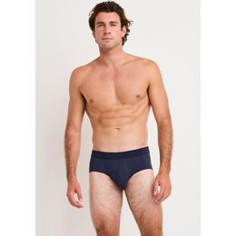 Jockey Herren Slip "Hypersoft 360", Gr. M, blau, Obermaterial: 58% Baumwolle, 38% Modal, 4% Elasthan, unifarben, Unterhosen, ohne Eingriff,