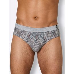 w&auml;schepur W&Auml;SCHEPUR Herren Slip, Gr. 9grau, meliert, sortiert, 60% Baumwolle, 40% Polyester, Unterhosen