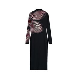 Desigual Kleid Damen Gr&ouml;&szlig;e 38 altrosa / schwarz / wei&szlig; Winterkleid