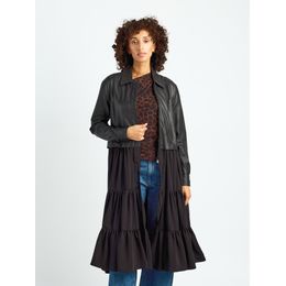 Maze Damen Lederjacke "42023083", schwarz, Gr. S, Obermaterial: 100% Lammleder. Kleid: 100% Polyester, Jacken