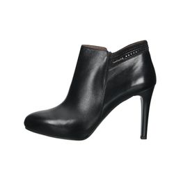 Nero Giardini Damen High-Heel-Stiefelette "Nero Giardini Stiefelette Leder", Gr. 40, schwarz, Leder, Schuhe