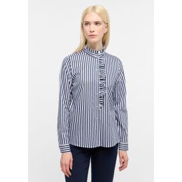 Eterna Damen Hemdbluse "REGULAR FIT"navy, Gr. 40, 100% Baumwolle, Blusen, EASY IRON (b&uuml;gelleicht)