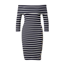 Lauren by Ralph Lauren Lauren Ralph Lauren Kleid 'JADRIEN' Damen Gr&ouml;&szlig;e 36 navy / wei&szlig; Winterkleid