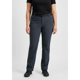 Maier Sports Damen Outdoorhose "DA-HOSE LINING EL. LULAKA WINTER", grau, Gr. 20, Obermaterial: 90% Polyamid, 10% Elasthan, Hosen