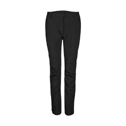 Killtec Damen Softshellhose "KOW 34 WMN SFTSHLL PNTS"schwarz, Gr. 36, Oberseite: 88% Polyester, 12% Elasthan;R&uuml;ckseite: 100% Polyester, Hosen