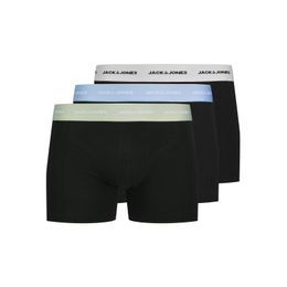 Jack & Jones JACK & JONES Herren Trunk "JACTOM BAMBOO TRUNKS 3 PACK", Gr. L, schwarz, Jersey, Obermaterial: 65% Viskose, 30% Baumwolle, 5% Elasthan, unifarben,