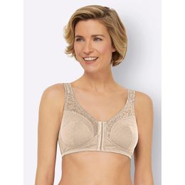 Speidel Damen B&uuml;gelloser BH, Gr. 110, beige, 95% Baumwolle, 5% Polyamid, BHs