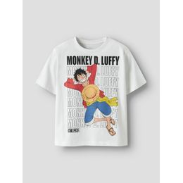 name it Jungen T-Shirt "NKMDAV ONEP SS NREG TOP NOOS VDE"hellwei&szlig;, Gr. 122, Jersey, Obermaterial: 100% Baumwolle, Shirts