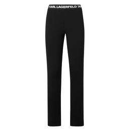 KARL LAGERFELD JEANS Leggings 'Milano' Damen Gr&ouml;&szlig;e XS schwarz / wei&szlig;