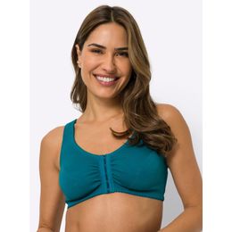 Damen Entlastungs-BH, Gr. 110, blau, 95% Baumwolle, 5% Elasthan, BHs