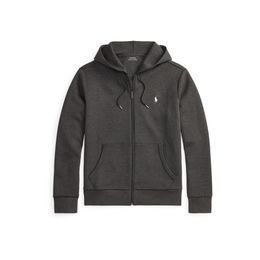 Polo Ralph Lauren Sweatjacke Herren Gr&ouml;&szlig;e XXL anthrazit / wei&szlig;