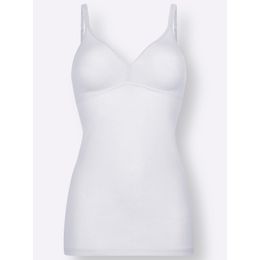 w&auml;schepur W&Auml;SCHEPUR Damen BH-Hemd, Gr. 80, wei&szlig;, 95% Baumwolle, 5% Elasthan, BHs