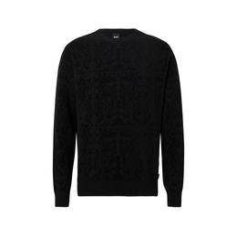 BOSS Pullover 'Bolin1_CNY' Herren Gr&ouml;&szlig;e XL schwarz / black denim