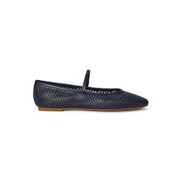 Lauren by Ralph Lauren Lauren Ralph Lauren Riemchenballerina 'JAYNA' Damen Gr&ouml;&szlig;e 38.5 navy