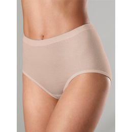 Comazo Damen Taillenslip, Gr. 40, beige, 100% Baumwolle, Unterhosen