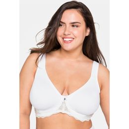 Damen B&uuml;gel-BH, Gr. 95, wei&szlig;, 82% Polyamid, 18% Baumwolle, BHs