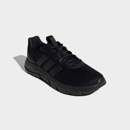 Damen Walkingschuh "CLOUDFOAM FLEX LACES", adidas Sportswear, Gr. 42,5core schwarz, core schwarz, grau six, Textil, Schuhe