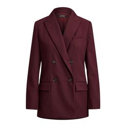 Lauren by Ralph Lauren Lauren Ralph Lauren Blazer 'HERITAGE' Damen Gr&ouml;&szlig;e 32 dunkelrot