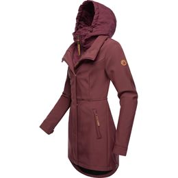 Ragwear Funktionsmantel 'Ybela' Damen Gr&ouml;&szlig;e XS weinrot
