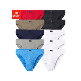 H.I.S. H.I.S Herren Slip "M&auml;nner Unterhose", Gr. 3, bunt, Jersey, Obermaterial: 95% Baumwolle, 5% Elasthan, unifarben, Unterhosen, in Unifarben