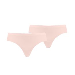 Puma Damen String "Puma WOMEN SEAMLESS STRING", Gr. M, rosa, Microtouch, Obermaterial: 83% Polyamid, 17% Elasthan, unifarben, Unterhosen, Mit extra