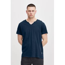 Blend Damen T-Shirt "BHAshton"marineblaus, Gr. M, meliert, Web, 100% Baumwolle, Shirts, Basic T-Shirt mit V-Ausschnitt