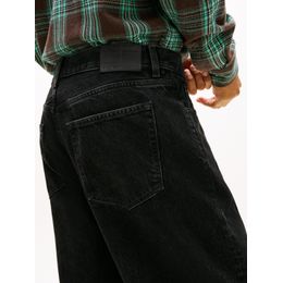 Tommy Jeans Herren Relax-fit-Jeans "JAIMIE RELAXED STRAIGHT", schwarz, Gr. 31, Denim/Jeans, Obermaterial: 57% Baumwolle, 43% Lyocell, Jeans