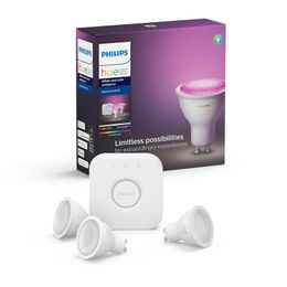 PHILIPS Hue White & Color Ambiance LED-Lampe GU10, 2000 K, 5,7 W, 8720169254503,