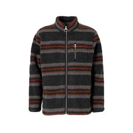 Barbour Fleecejacke Herren Gr&ouml;&szlig;e M cognac / hellbraun / basaltgrau / schwarz