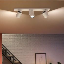 PHILIPS Hue White & Color Ambiance Argenta Strahler, GU10, 3-flammig, 8720169318137,