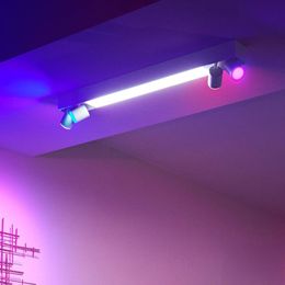 PHILIPS Hue White & Color Ambiance Centris Strahler, GU10 und LED, 5-flammig, 8720169318618,