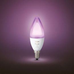 PHILIPS Hue White & Color Ambiance LED-Lampe E14, 2200 K, 5,3 W, 8719514356610,