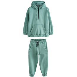 Baker By Ted Baker Set: Sweatshirt und Hose Jungen Gr&ouml;&szlig;e 140 gr&uuml;n