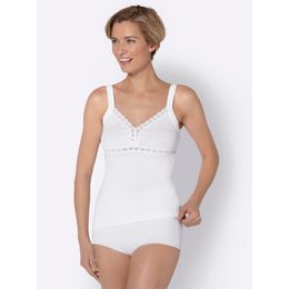 w&auml;schepur W&Auml;SCHEPUR Damen BH-Hemd, Gr. 40, wei&szlig;, 100% Baumwolle, BHs