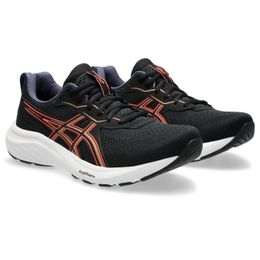 asics Damen Laufschuh "GEL-CONTEND 9", Gr. 37,5schwarz, coral reef, Synthetik, Textil, Schuhe, mehr Dämpfung