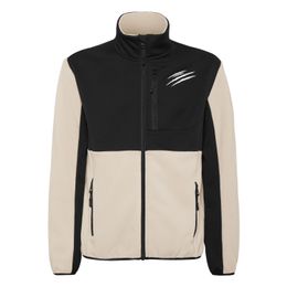 Plein Sport Herren Yoga-Sweatjacke "Sweatjacke", beige, Gr. L, Obermaterial: 100% Polyester, Sweatjacken