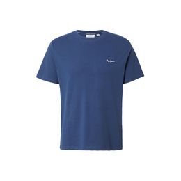 Pepe Jeans T-Shirt 'CONTRAST CONNOR' Herren Gr&ouml;&szlig;e XXL navy / wei&szlig;
