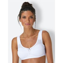 w&auml;schepur W&Auml;SCHEPUR Damen Entlastungs-BH, Gr. 115, wei&szlig;, 55% Polyester, 35% Baumwolle, 5% Elasthan, 5% Polyamid, BHs