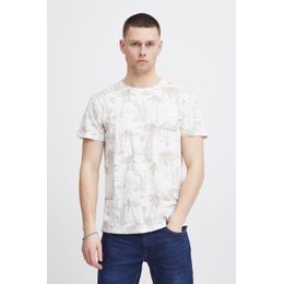 Blend Damen T-Shirt "BHTee"snow weiß, Gr. XL, gemustert, Web, 100% Baumwolle, Shirts, Lässiges T-Shirt mit Print