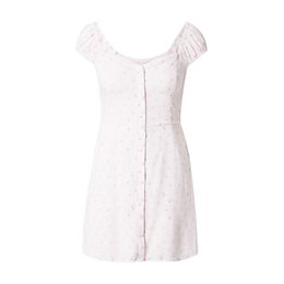 Hollister Kleid Damen Gr&ouml;&szlig;e 40 hellgr&uuml;n / rosa / pastellpink