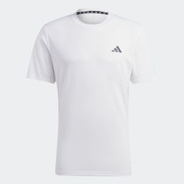 Herren T-Shirt "TR-ES COMF TEE", schwarz-wei&szlig;, Gr. S, adidas Performance, clean, Obermaterial: 76% Polyester, 12% Baumwolle, 12% Viskose, Shirts