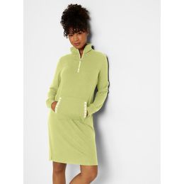 Inspirationen Damen Jerseykleid "Modal-Mix-Kleid", gr&uuml;n, Gr. 48, unifarben, 50% Modal, 44% Polyester, 6% Elasthan, Kleider