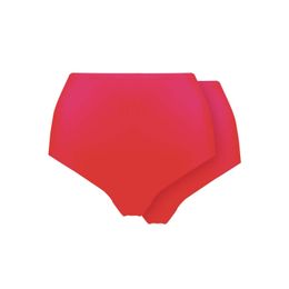 Damen Panty "Dream Invisibles Panty", MAGIC BODYFASHION, Gr. L, rot, Obermaterial: 83% Polyamid, 17% Elasthan, Unterhosen, nahtlos