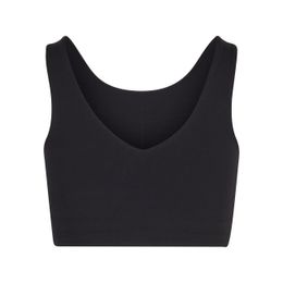 Urban Classics Damen Sport-BH "Urban Classics Ladies Sports Bra low back", Gr. Sschwarz, 80% Nylon, 20% Elasthan, BHs