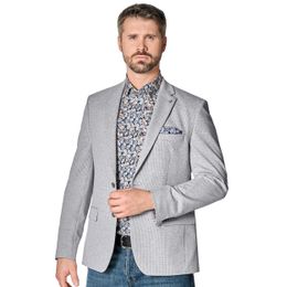 Venti Herren Sakko "Venti Sakko uni", grau, Gr. 27, 73% Polyester, 22% Viskose, 5% Elasthan, Sakkos