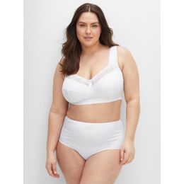 sheego Damen Entlastungs-BH, Gr. 105, wei&szlig;, 85% Polyamid, 15% Elasthan, BHs