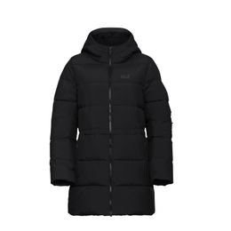 Jack Wolfskin Damen Daunenmantel "FROZEN PALACE LONG JKT W RDS", schwarz, Gr. XXL, Obermaterial: 100% Polyester. Futter: 100% Polyester. Wattierung: